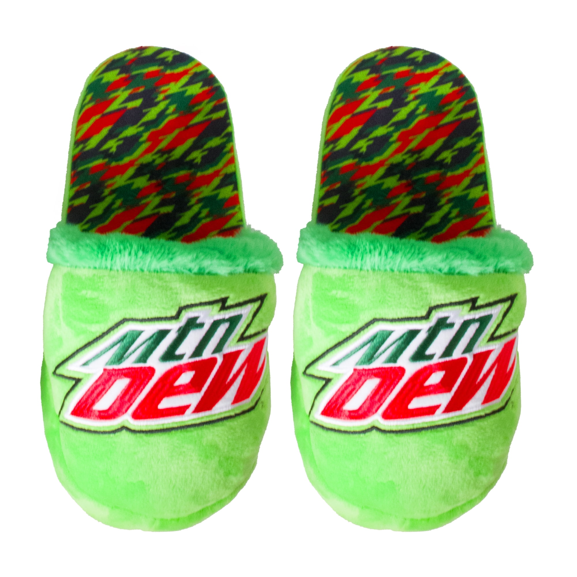 Odd Sox Mountain Dew Camo, Comfortable Novelty Slippers, Non-Slip Sole ...