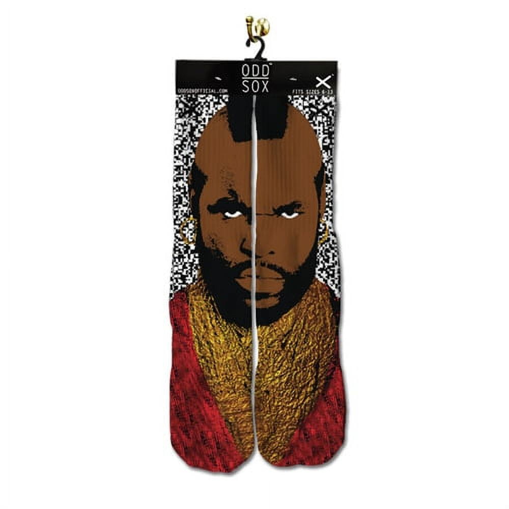 ODD SOX Mr T Mohawk ODDSOX Socks - Walmart.com