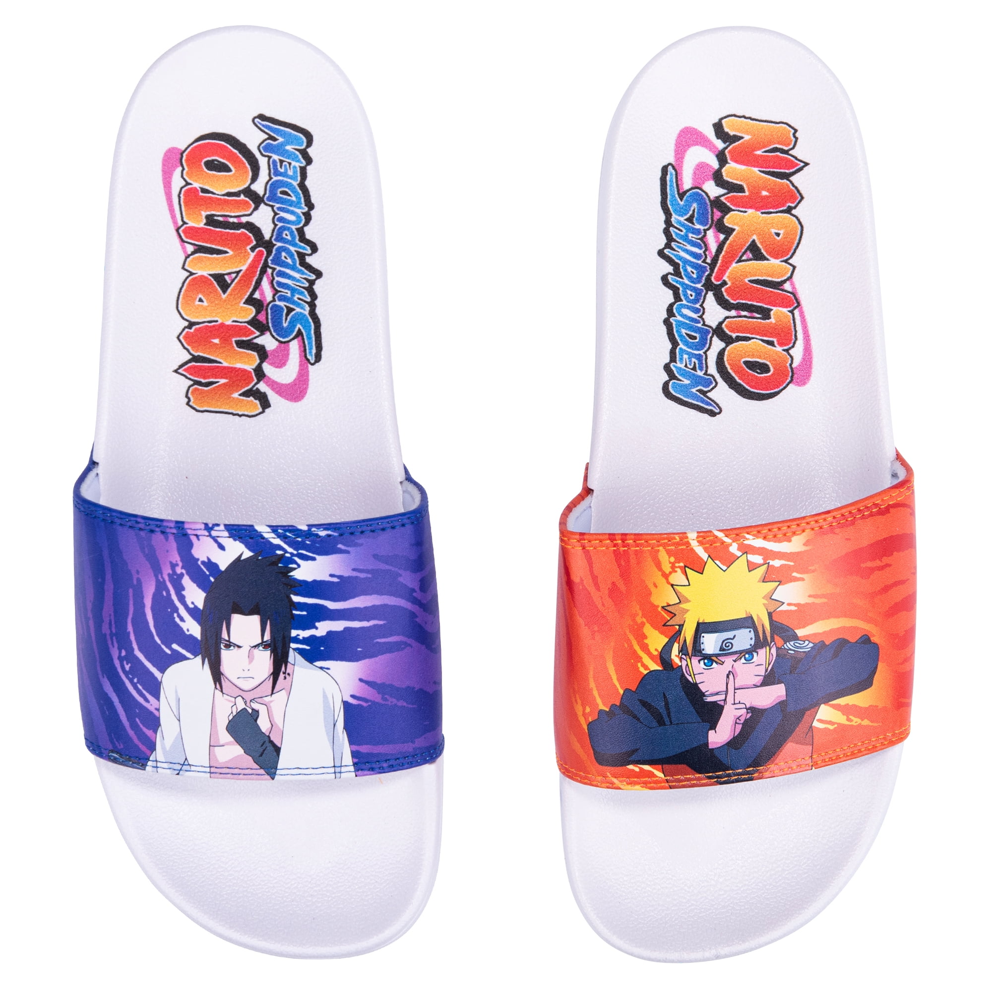 ODD SOX Naruto Shippuden Slides, Naruto & Sasuke Graphic, Officially ...
