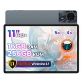 ODEA 16GB RAM 256GB ROM(2TB TF), S11 11 inch Android Tablet, 1920x1200 ...