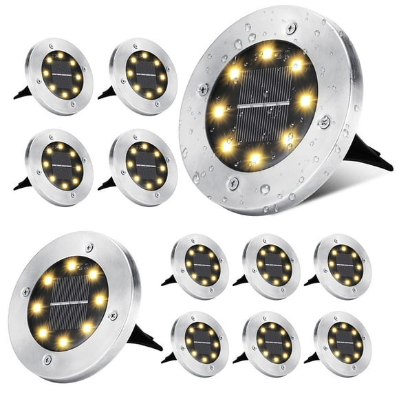 Solar Puck Lights