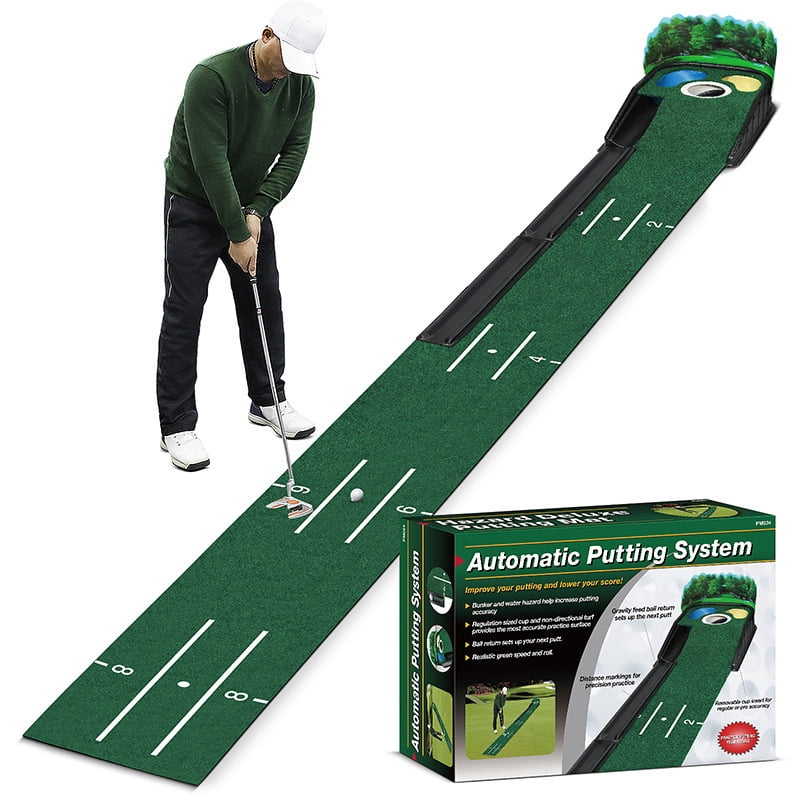 ODGMUUG Auto Putting System Putting Green Mat 34.5cm*272.5cm Golf ...