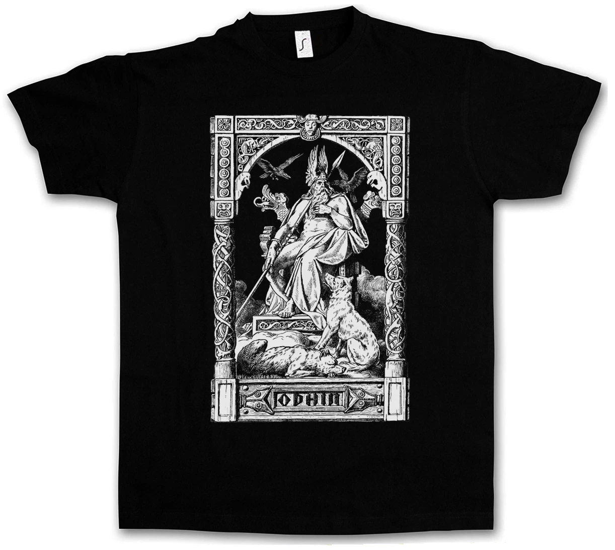 ODHIN VIKING T-SHIRT - Odin Thor MjĂ¶lnir Loki Midgard Wikinger Celts ...