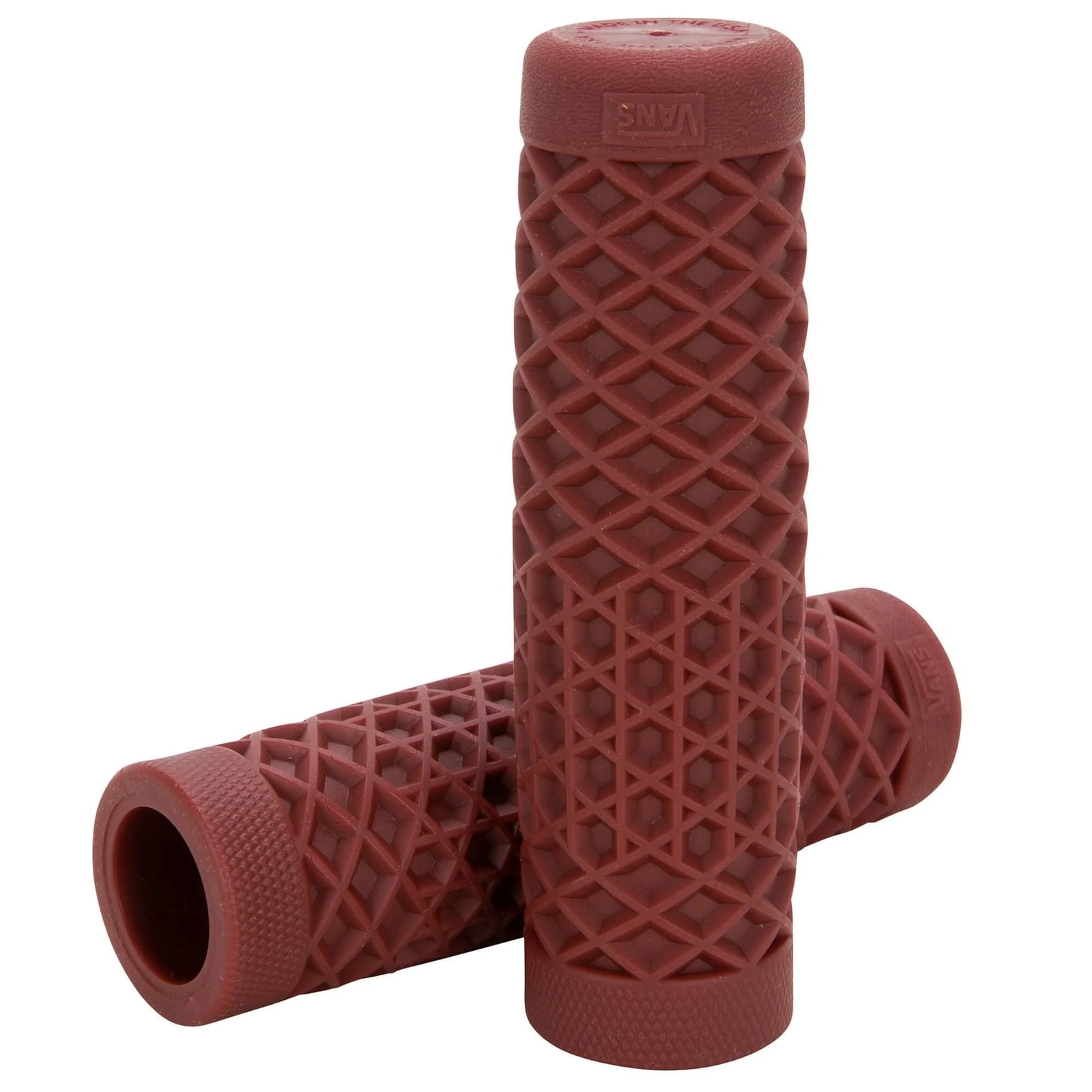 Odi B01VTDR Vans/ Cult V-Twin Grips - 7/8in. - Oxblood (Red) - Walmart.com