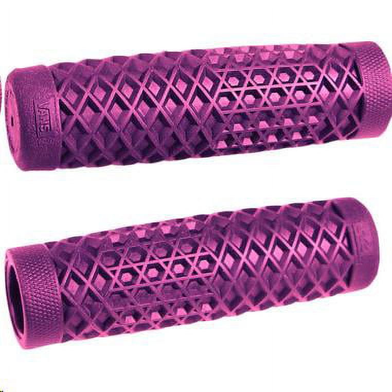 ODI Vans V-Twin Grips, 1 Inch, Iridescent Purple, 125mm Length ...