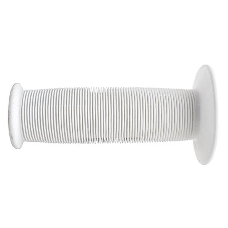 ODI Mushroom Single Ply Grips w/ Flange White 120mm - Walmart.com