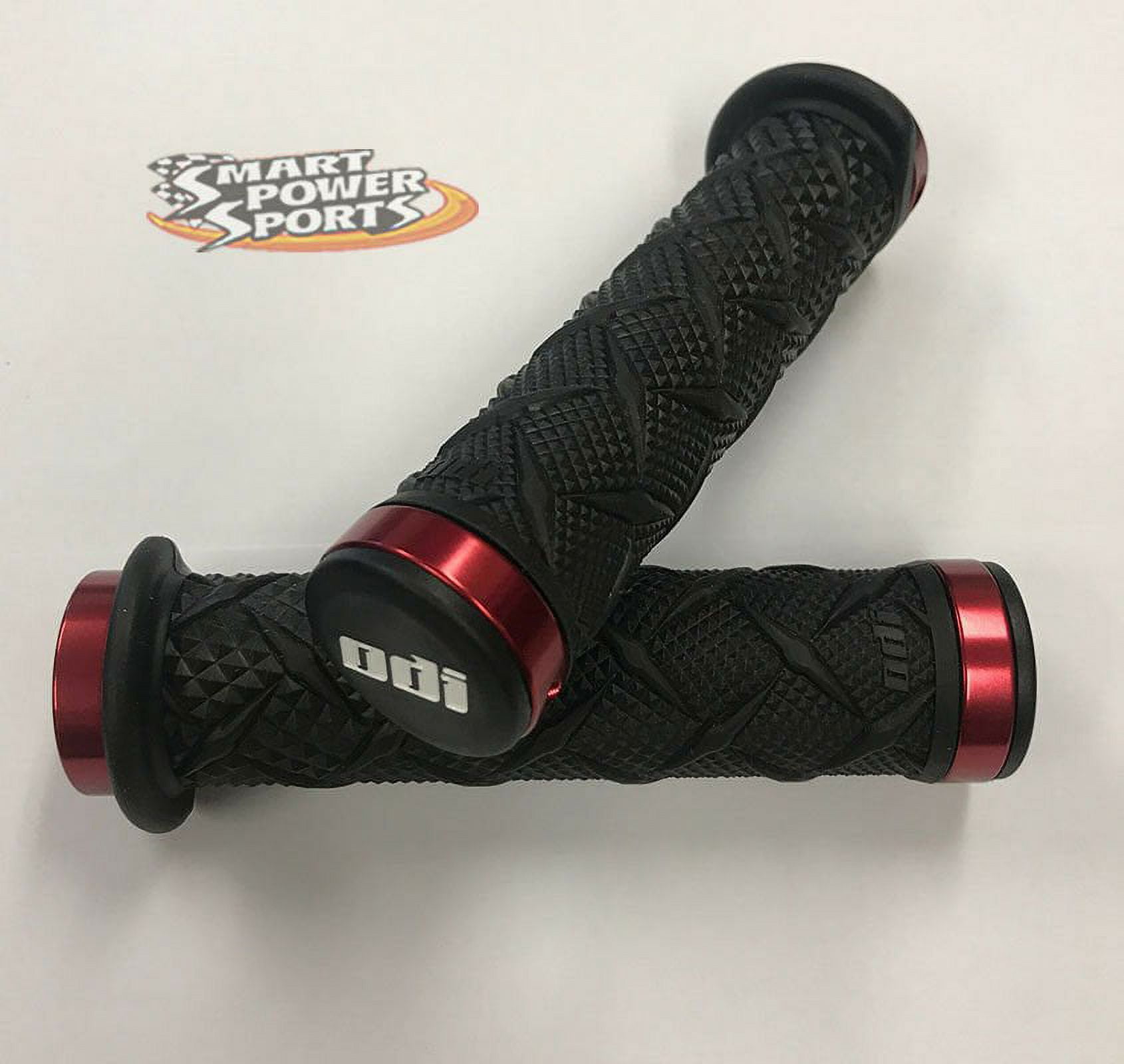 ODI X-treme ATV Lock-On Black/Red Thumb Throttle Grips (J30XTB-R ...