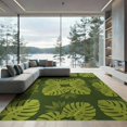 ODIKA 9'x12' Washable Area Rug Golf Koi Bug Course Inspired Fish ...