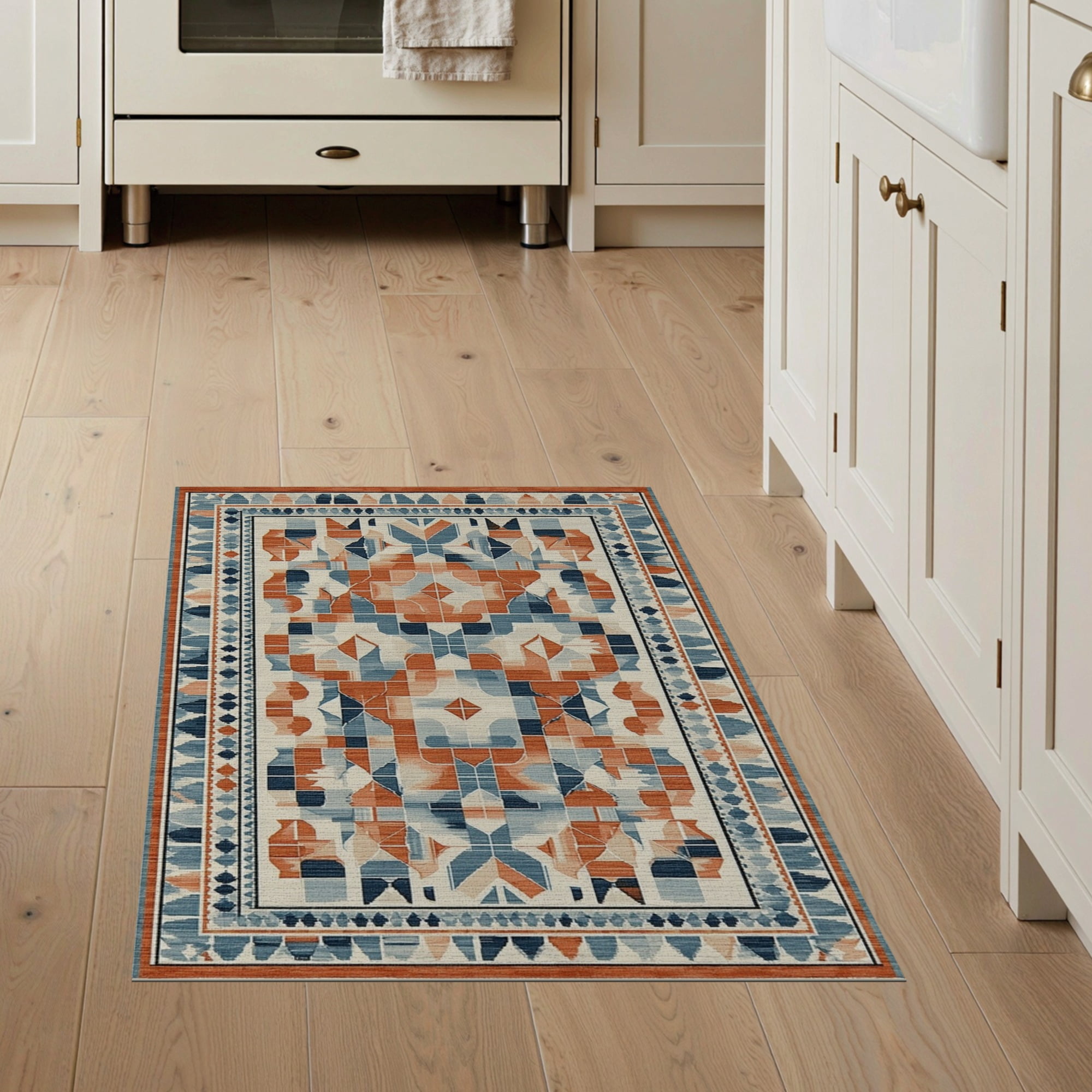 ODIKA Abstract Geometric Blocks With Interlocking Shapes And Border ...