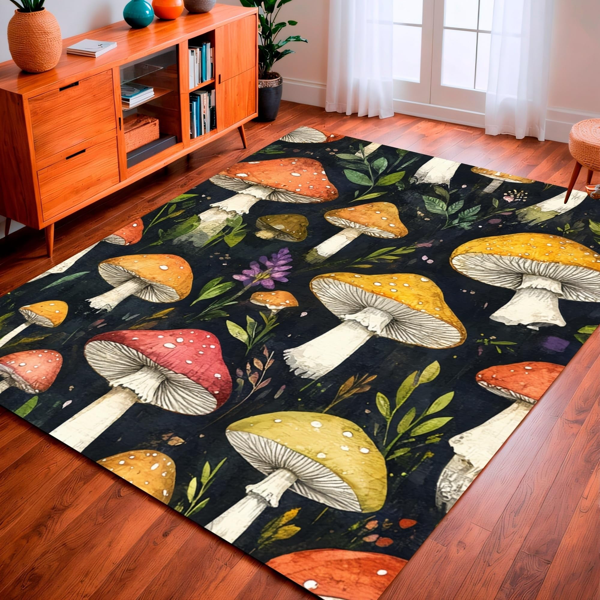 ODIKA Ultra Soft Area Rug 2x3, Non Slip, Stain Resistant, Washable Area ...