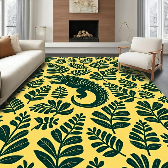 ODIKA Ultra Soft Area Rug 3x5, Whimsical Creature Storybook Animal ...