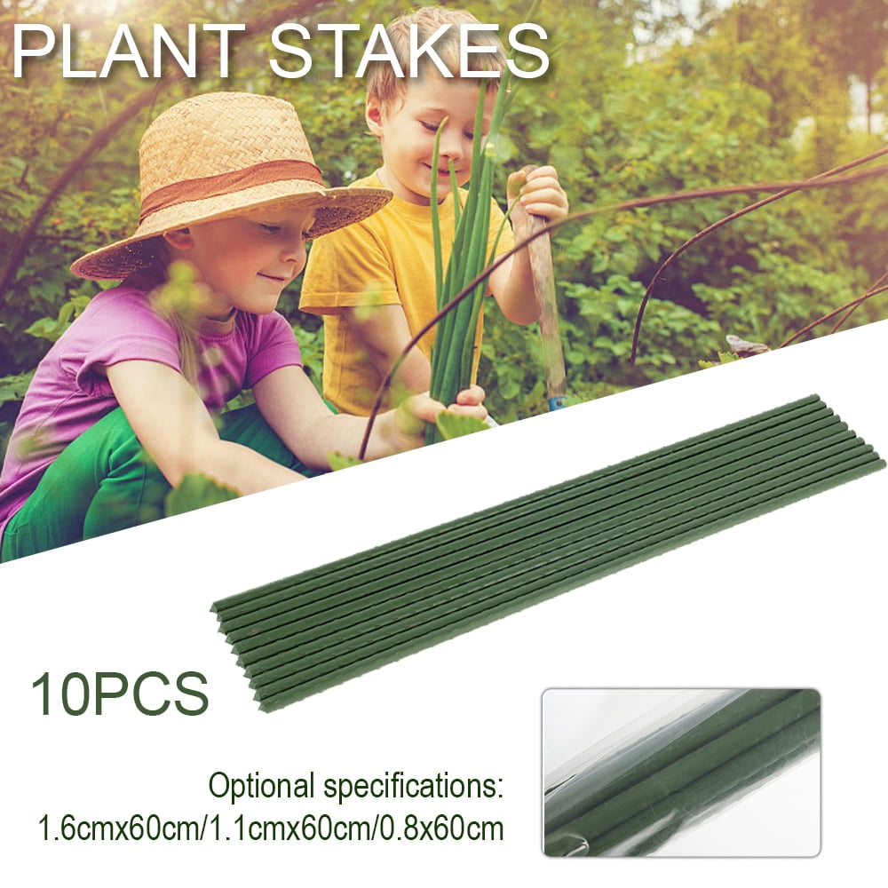 ODOMY 10 PCS Plant Sticks Garden Plant Support Plant Sticks Climbing ...