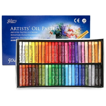 Soft Oil Pastels Set of 24 Vibrant Colors, Smooth and Soft Oil Pastel ...