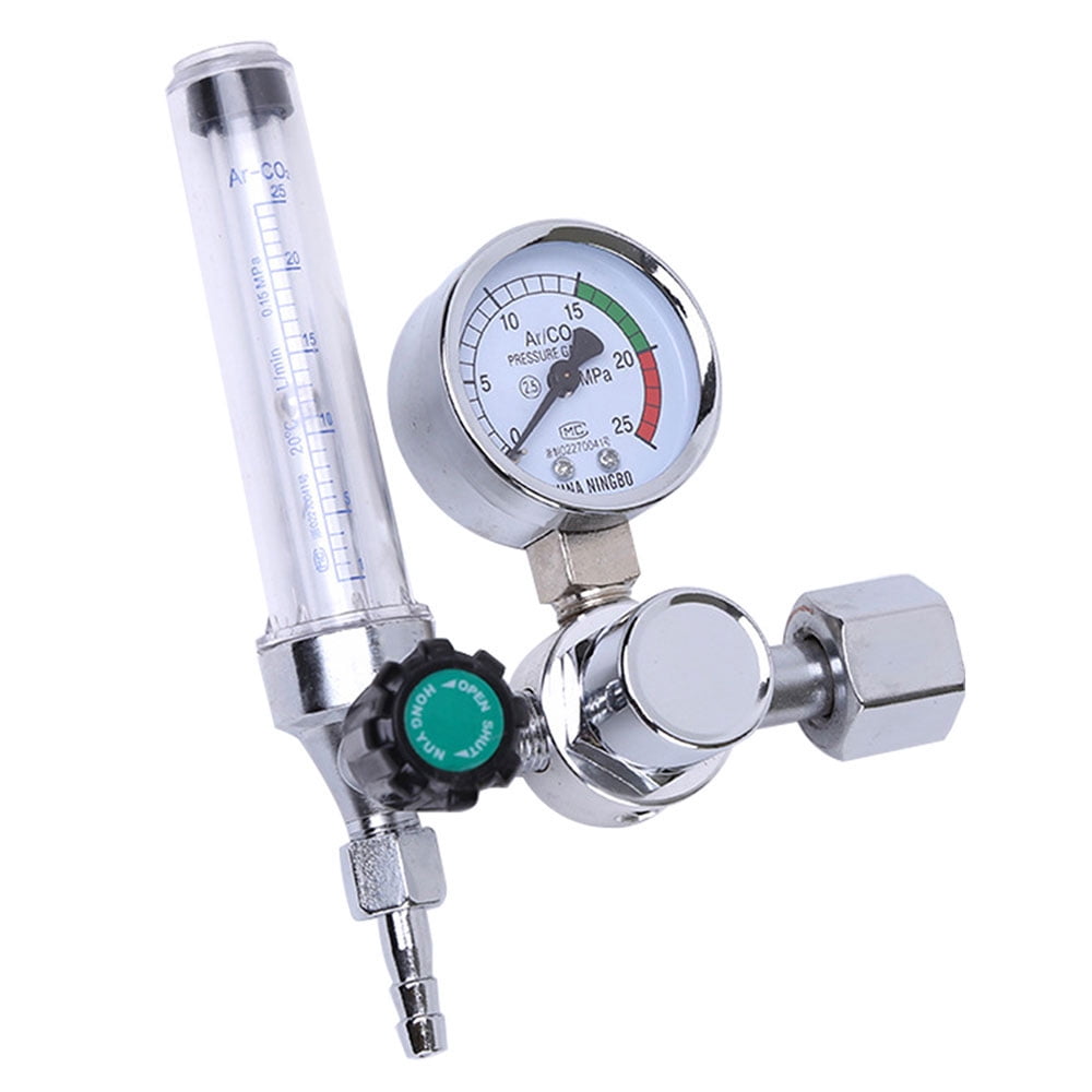 ODOMY Argon CO2 Pressure Gas Mig Tig Flow Meter Regulator Welding Gauge ...