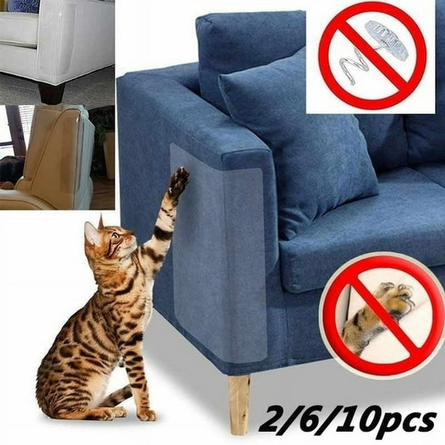 ODOMY Cat Anti-Scratching Protector Sofa Furniture Self-Adhesive Cat ...