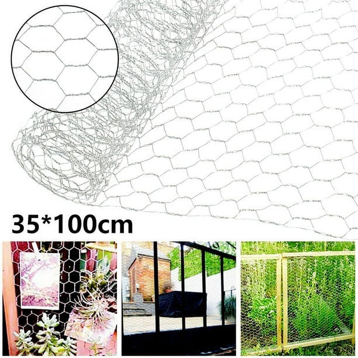 ODOMY Chicken Wire Mesh, 35 * 100cm Wire Mesh Netting Wire Garden Wire ...