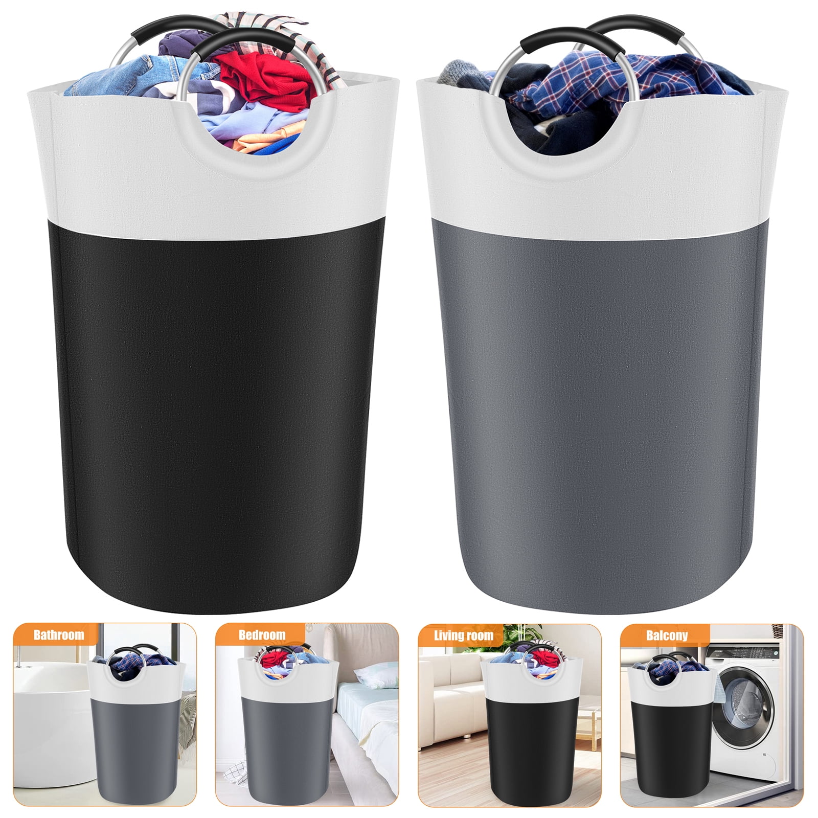 ODOMY Laundry Basket,Laundry Hamper,Collapsible Laundry Baskets,Dirty ...