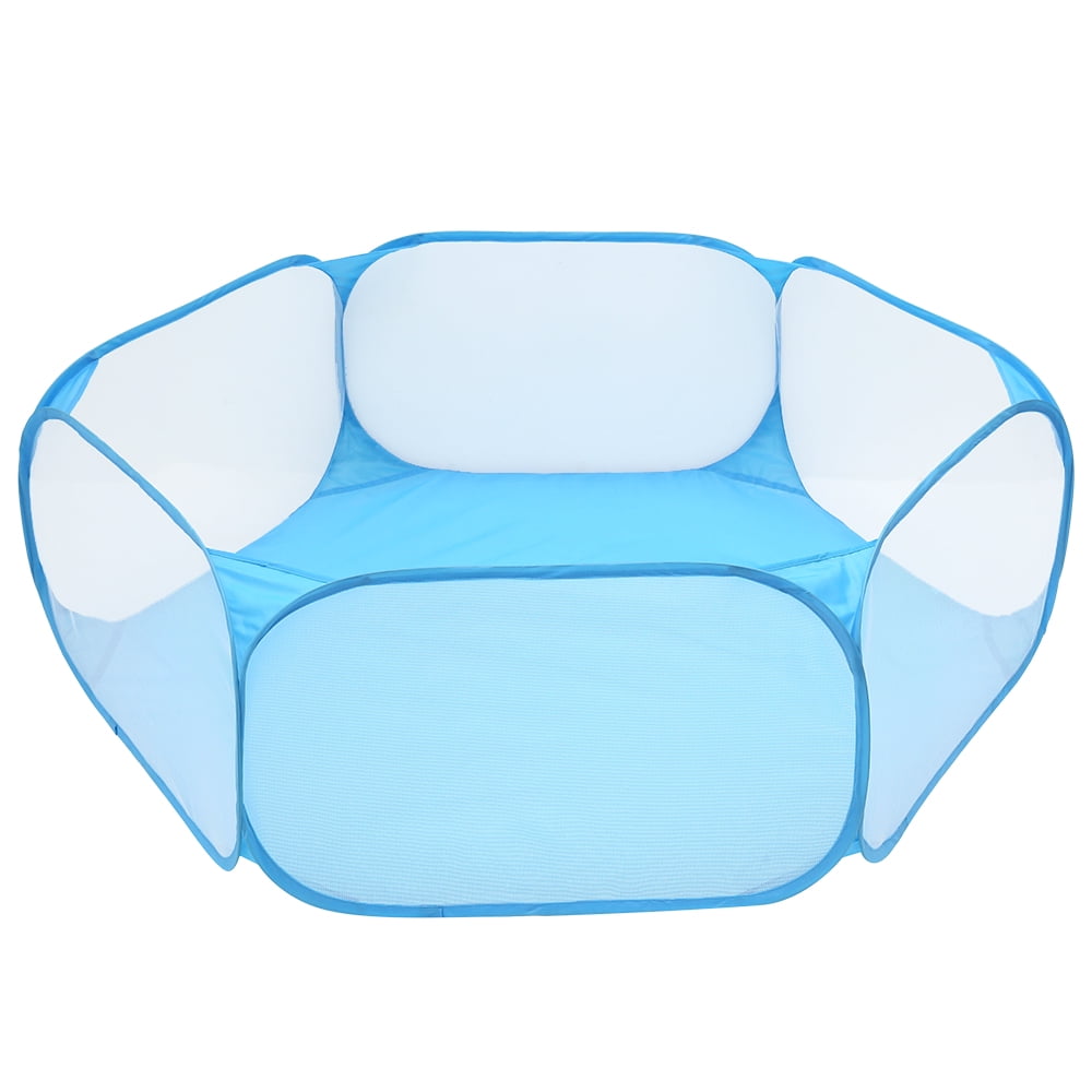 ODOMY Small Enclosed Pop Up Kiddie Ball Pit, Portable Indoor and ...