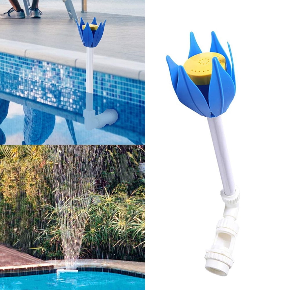 ODOMY est Pool Fountain Fun Water Sprinkler Above Flower Wall Mounted ...