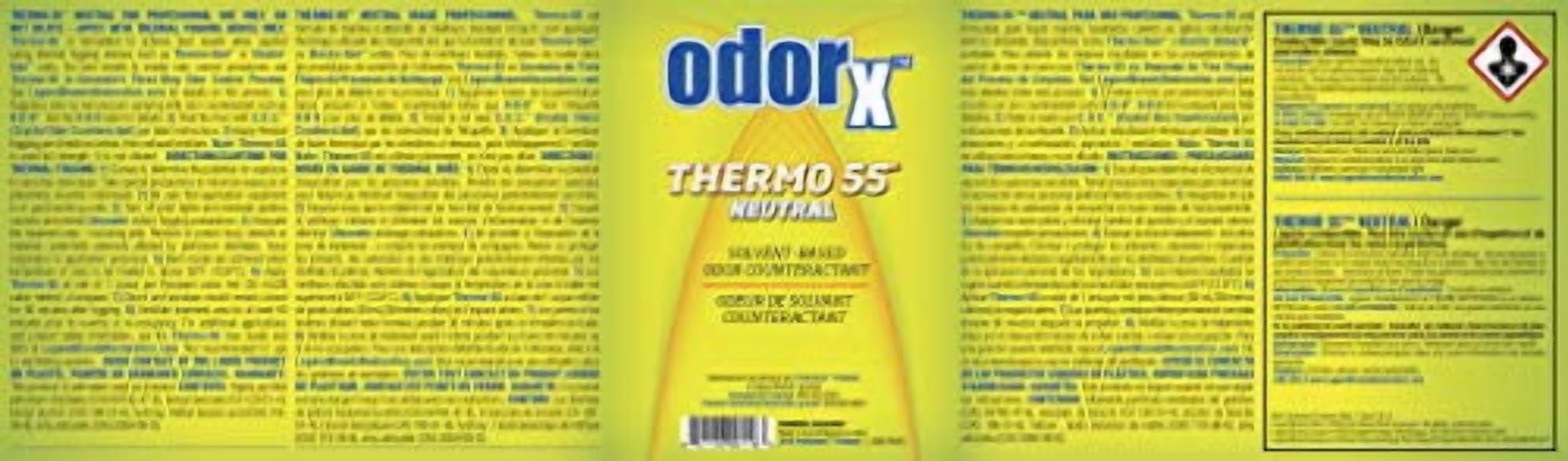 ODORx Thermo 55 Solvent-Based Odor Counteractant for Thermal Fogging, 1 ...