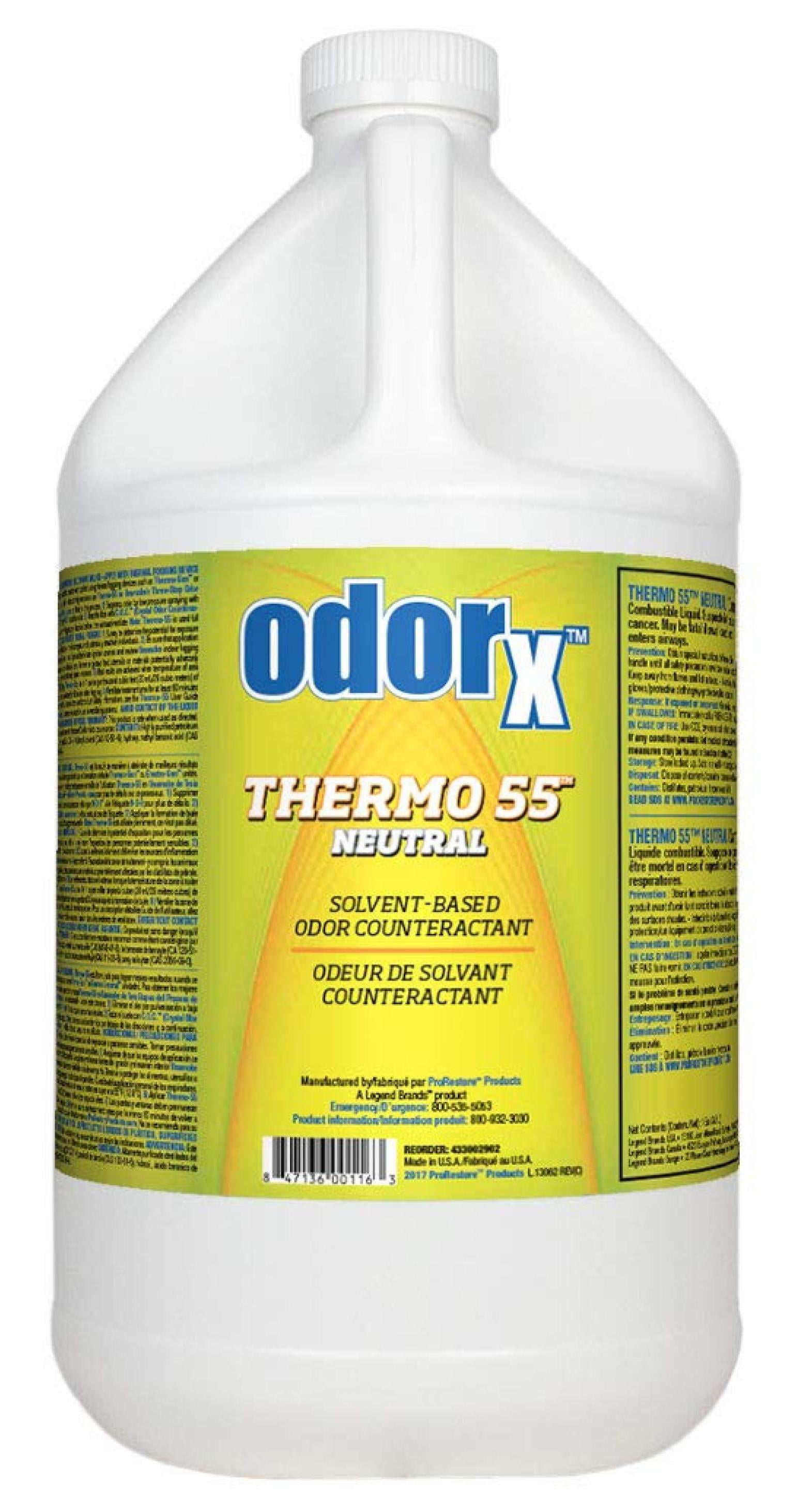ODORx Thermo 55 Solvent-Based Odor Counteractant for Thermal Fogging, 1 ...