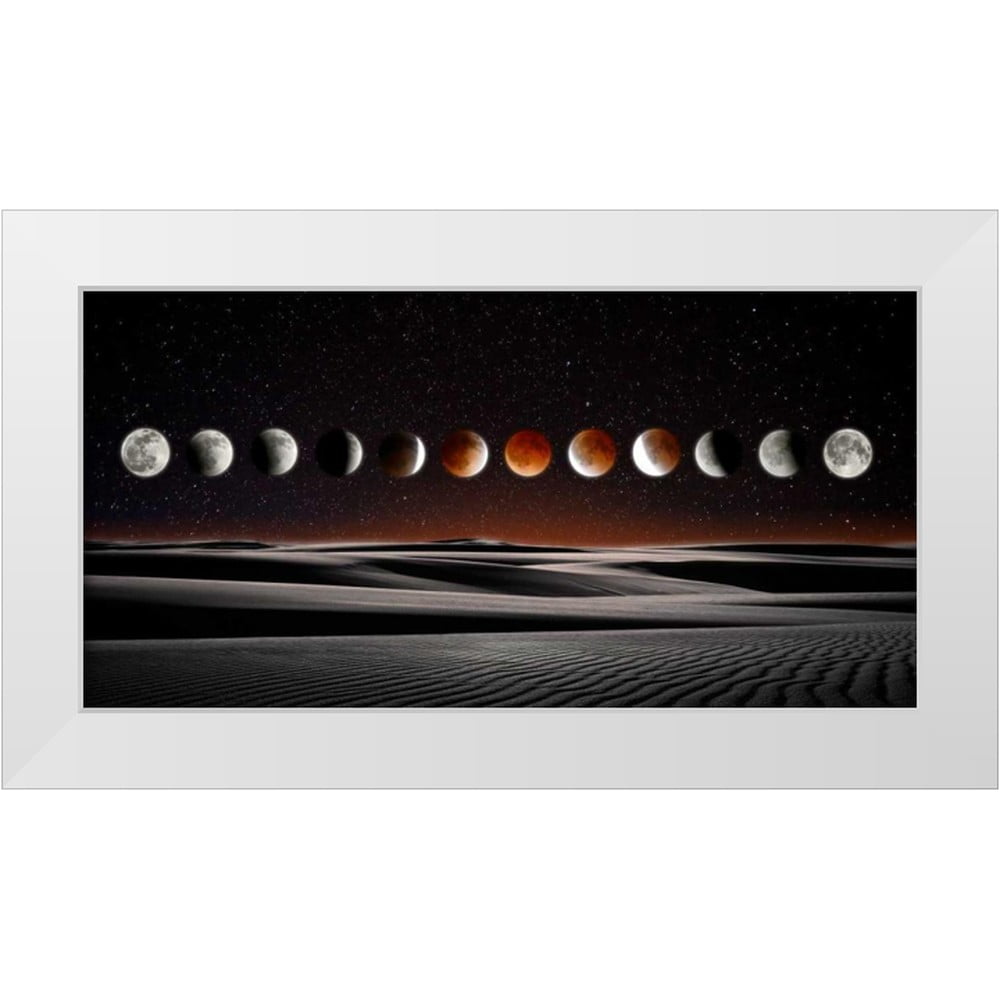 ODell, Dale 24x14 White Modern Wood Framed Museum Art Print Titled ...
