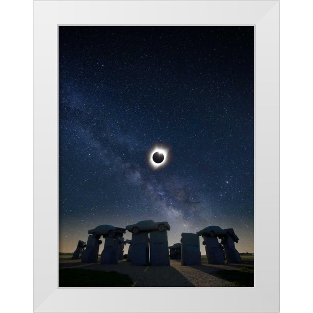 ODell, Dale 25x32 White Modern Wood Framed Museum Art Print Titled ...