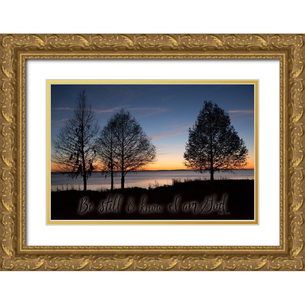 ODell, Debbie 24x17 Gold Ornate Wood Framed with Double Matting Museum ...