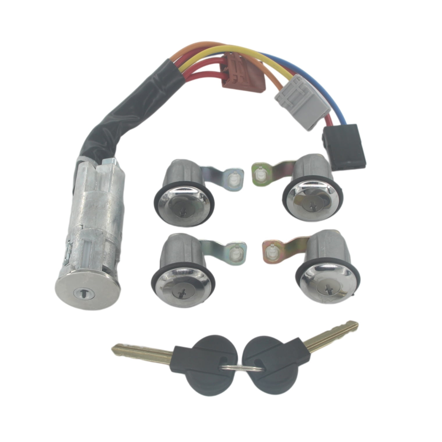 OE 9170G3 252522 COMPLETE SET IGNITION SWITCH DOOR LOCK CYLINDER WITH 2 ...