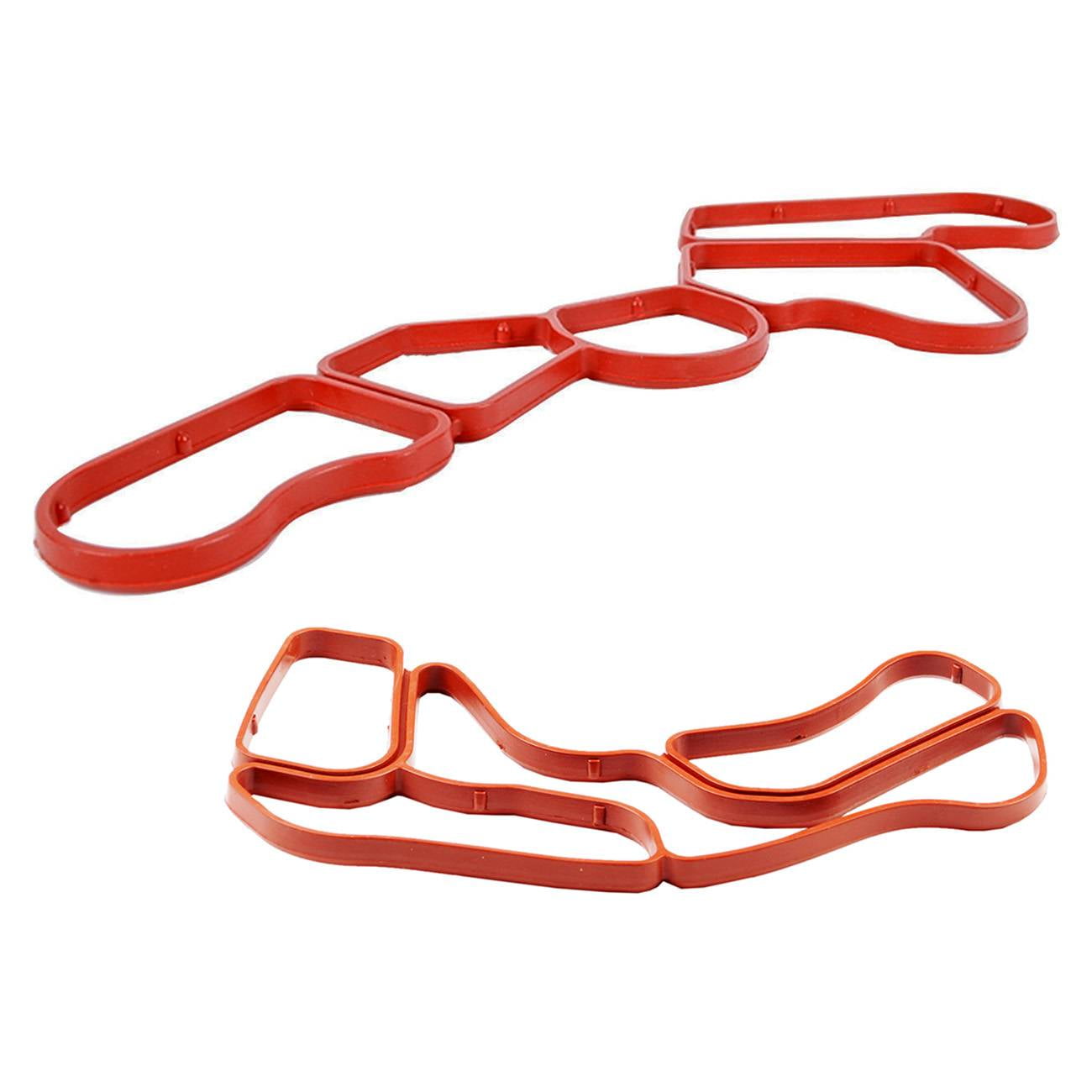 OE # A2721840280+A2721840380 Engine Oil Filter Housing + Timing Case ...