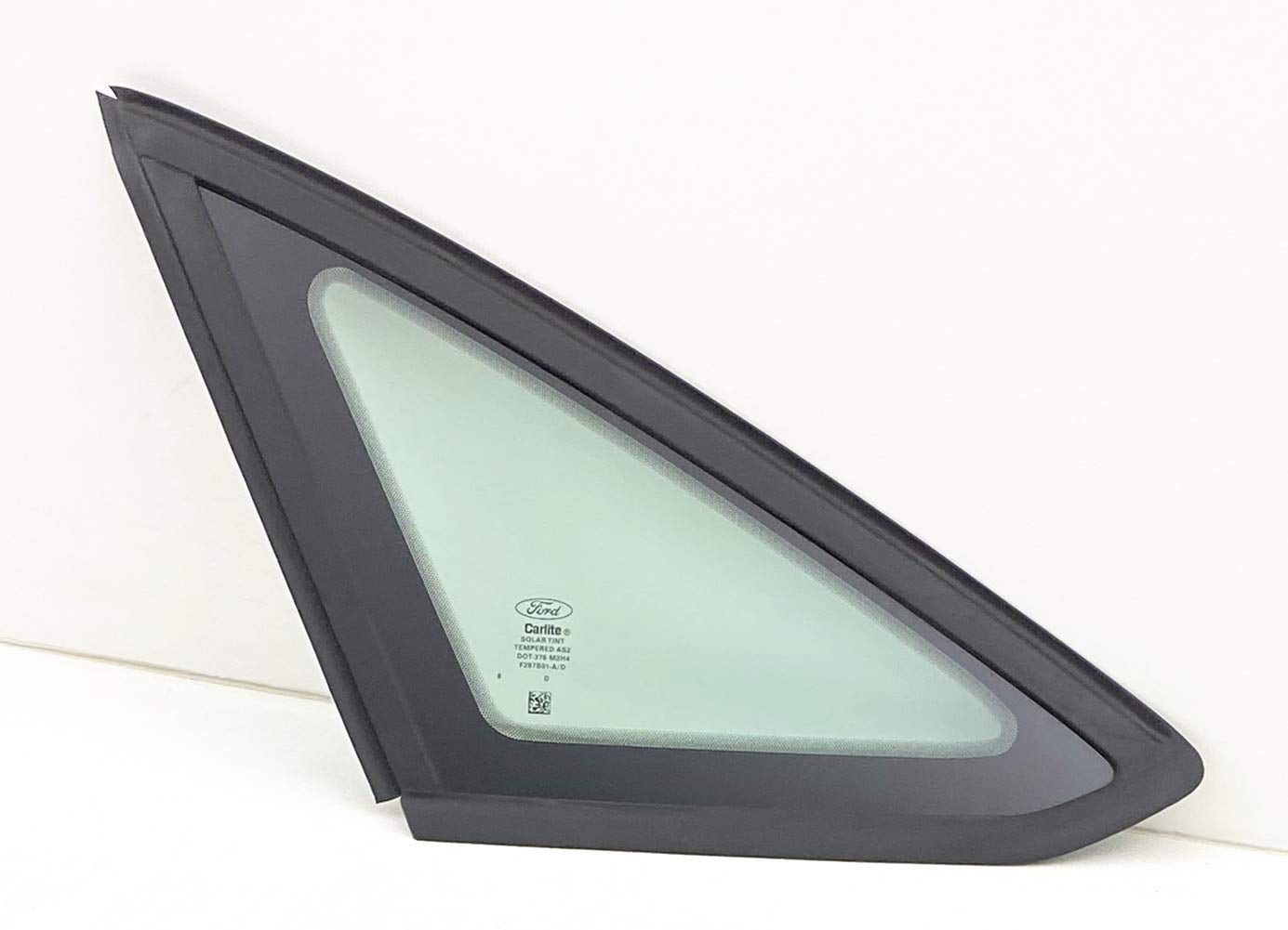 OE Black Moulding Driver Left Side Rear Quarter Window Quarter Glass ...