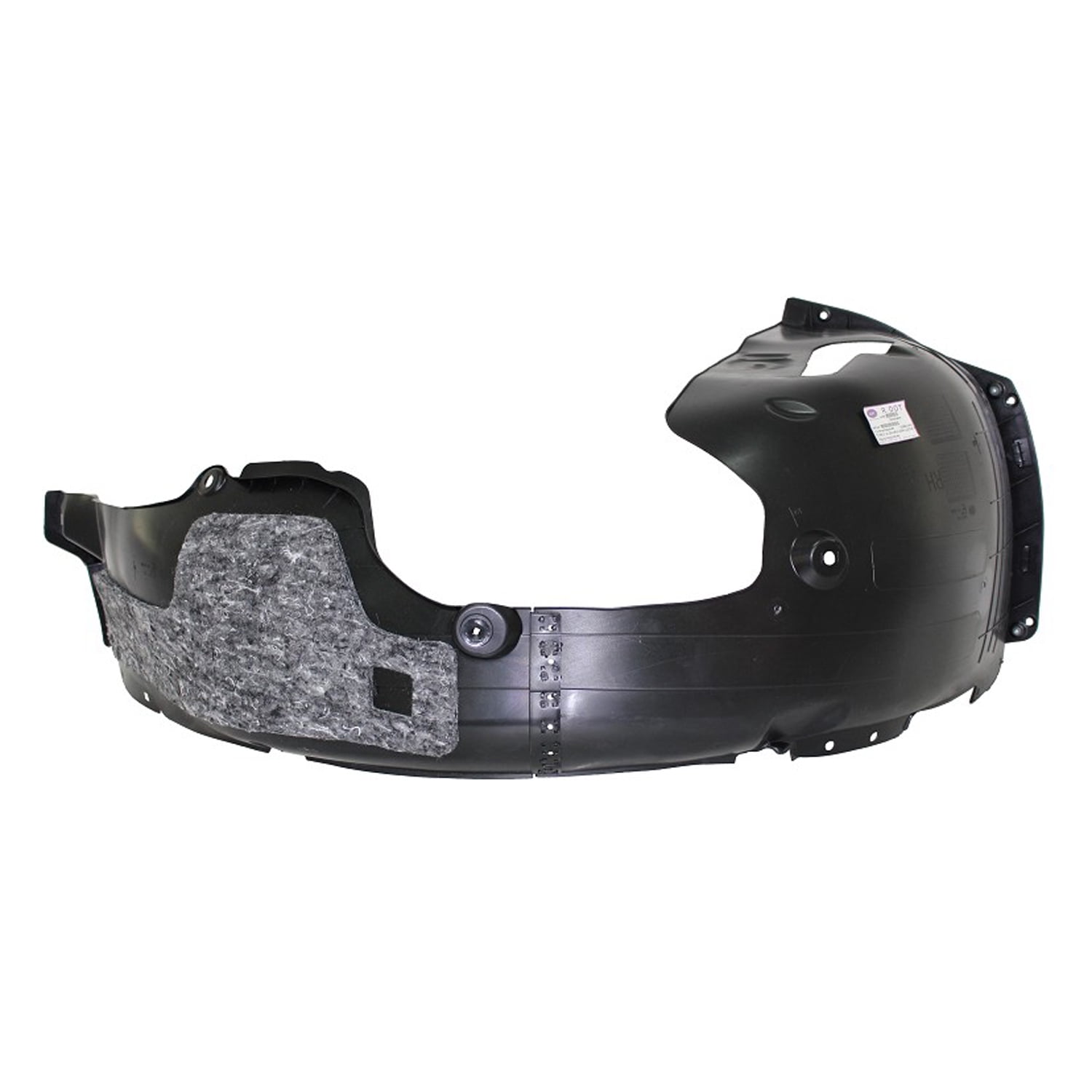 OE Compatible/Replacement Fender Liner Front Passenger Side Injection ...