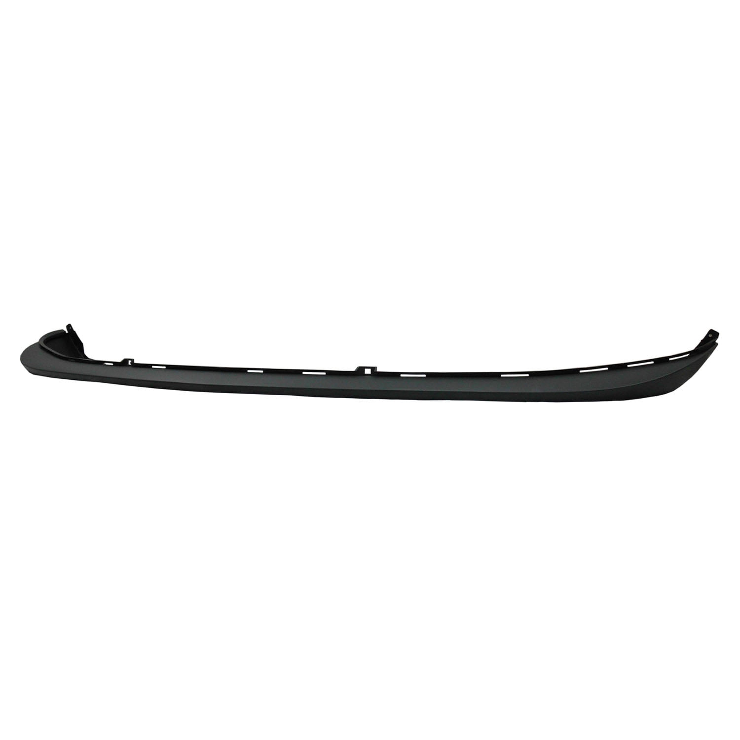 OE Compatible/Replacement Front Bumper Deflector Dark Gray Textured ...