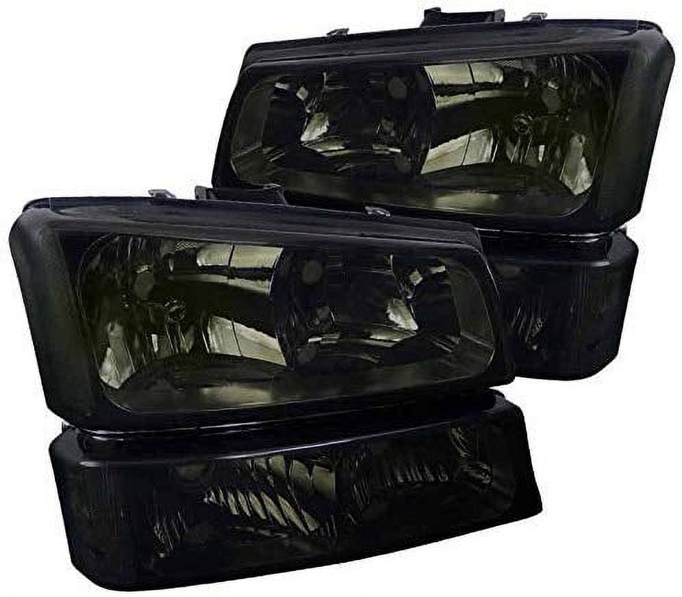 OE Replacement Headlights Head Lamps And Signal Bumper Light Combo ...