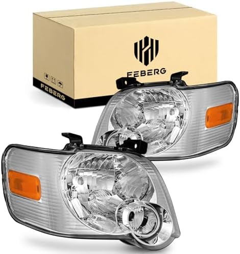 [OE Style Anti-Yellowing Headlights Compatible with 2006-2010 Ford ...