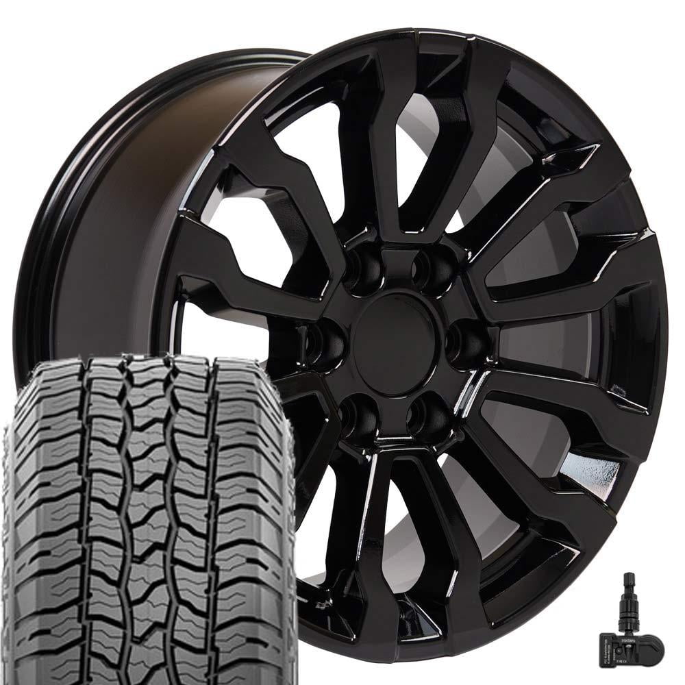 OE Wheels 18 inch Gloss Black AT4 Style 5909 Rims, Ironman All Country ...