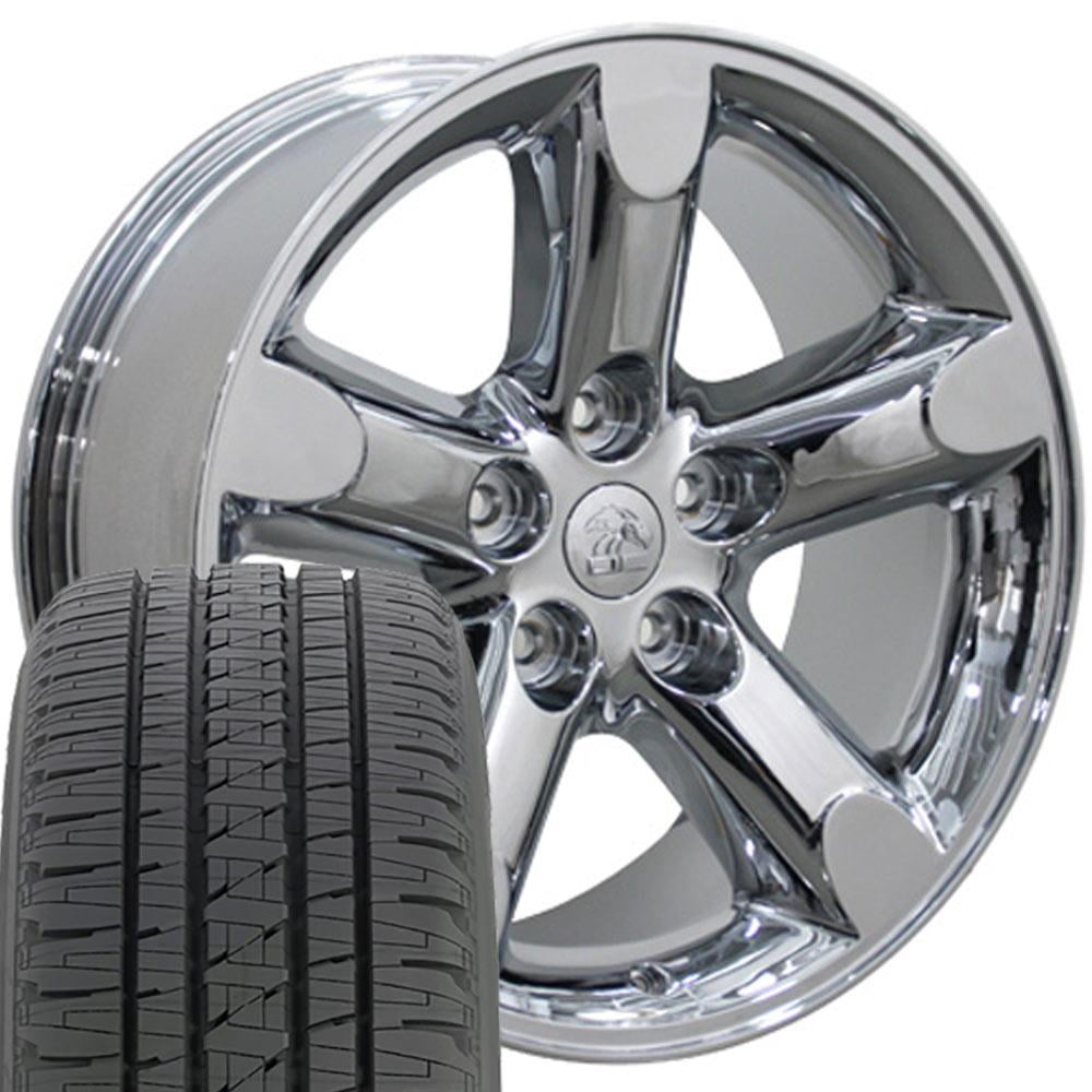 OE Wheels LLC 20 inch Wheels and Tires Fits Dakota Aspen Durango 5x139 ...