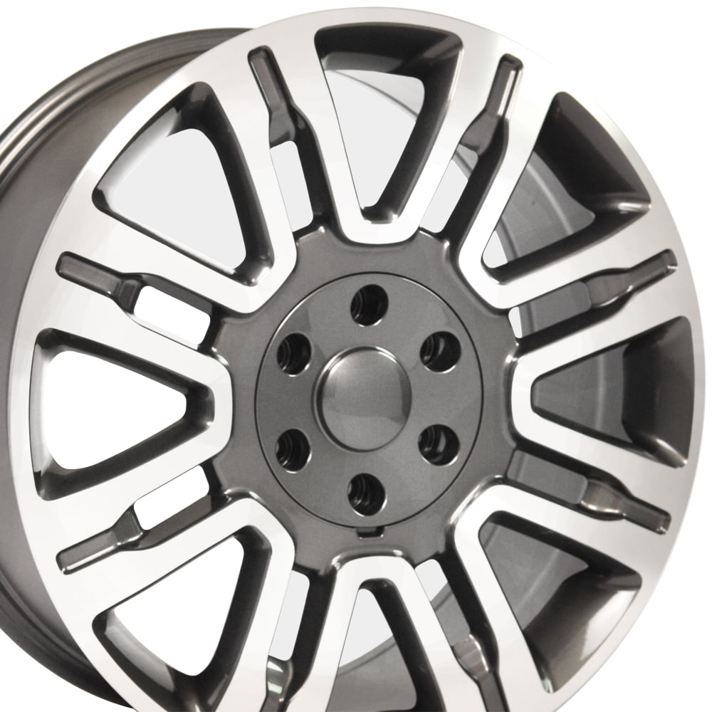 20x8.5 OE Wheels FR98 Gunmetal Machined Wheel 6x135 (44mm) - Walmart.com