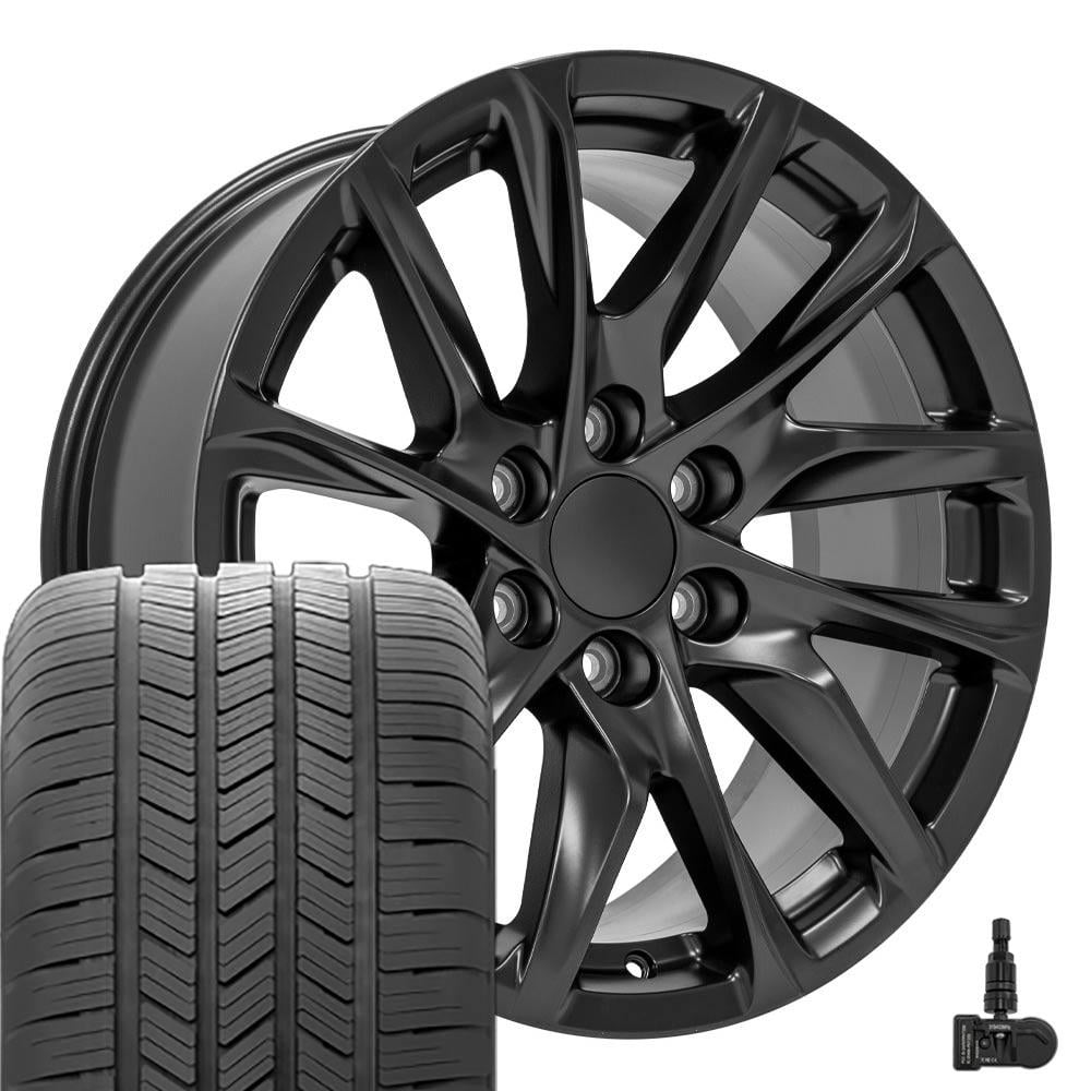 OE Wheels CA90 20 Inch Rims and Tires Fit Escalade Style 6x139.7 20x9 ...