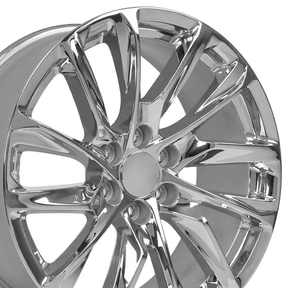 OE Wheels CA90 22 Inch Rims Fit Escalade Style 6x139.7 22x9 Chrome ...