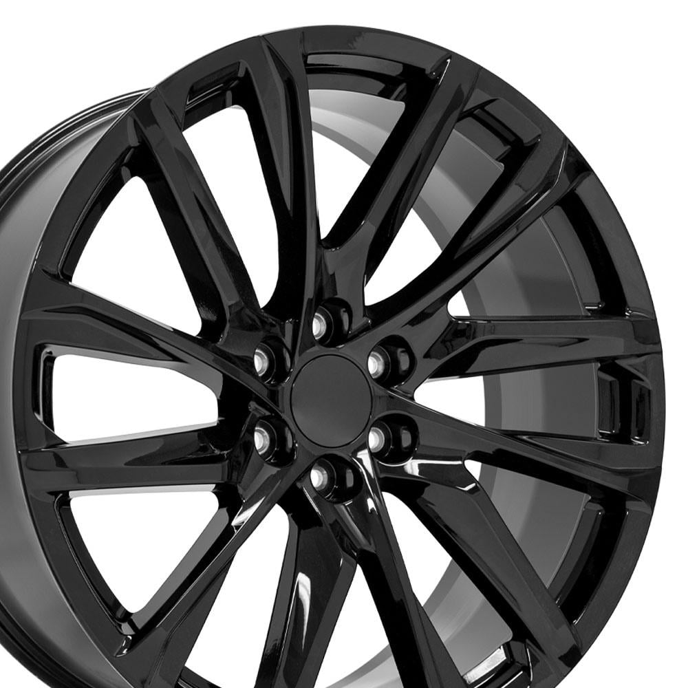 OE Wheels CA90 24 Inch Rims Fit Escalade Style 6x139.7 24x10 Gloss ...