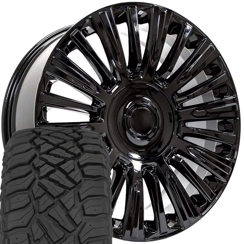 OE Wheels CA92 22 Inch Rims and Tires Fit Escalade Premium Luxury ...