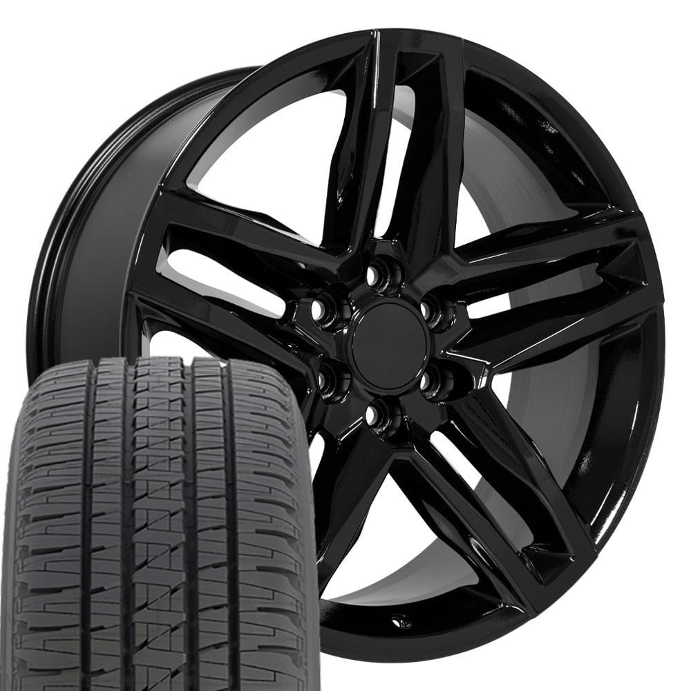 OE Wheels CV34 22 Inch Rims and Tires Fit Silverado 1500 Trail Boss ...