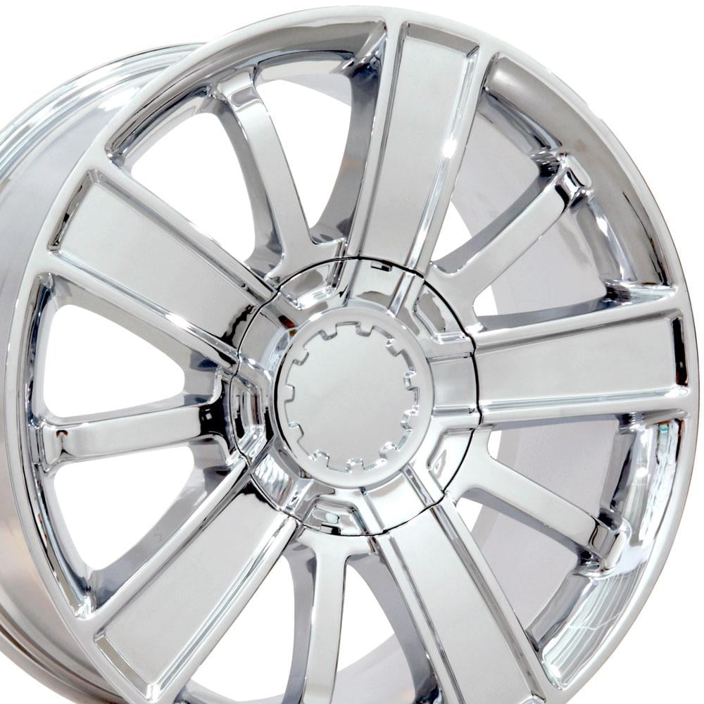 OE Wheels CV77 20 Inch Rims Fit Silverado 1500 Style 6x139.7 20x9 ...