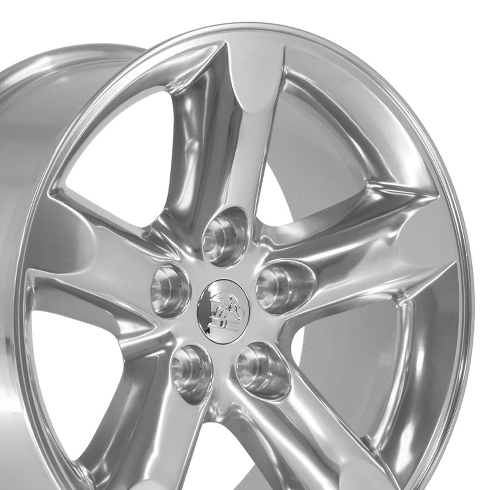 OE Wheels DG56 Polished 20 inch 2267 Rims Fit Dodge RAM, Dakota ...