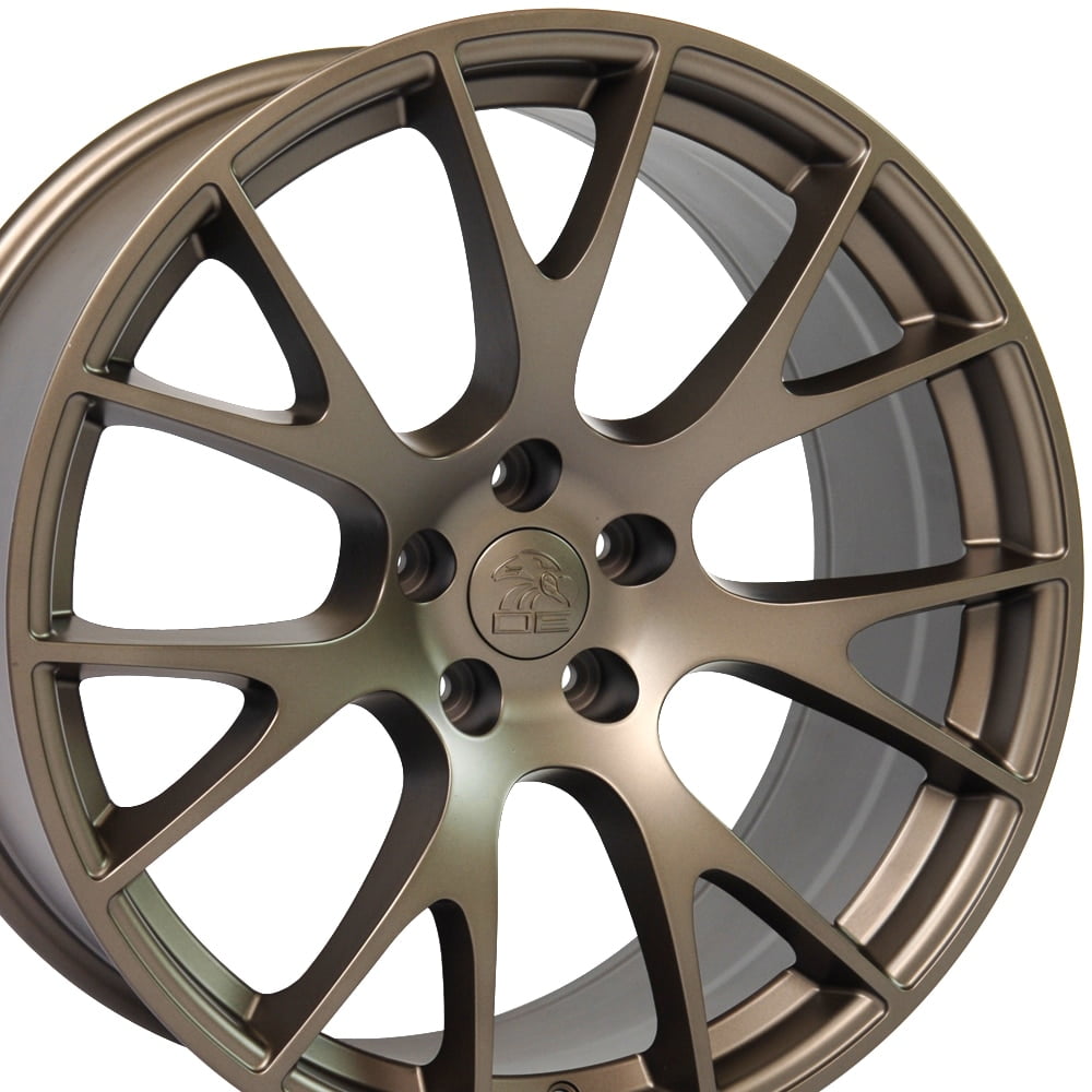 OE Wheels DG69 22 Inch Rims Fit Ram Hellcat Style 5x139.7 22x10 Satin ...