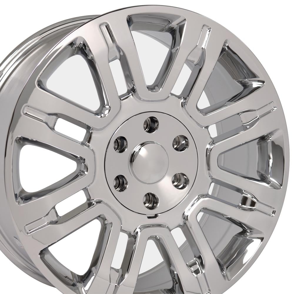 OE Wheels FR98 20 Inch Rims Fit Expedition Style 6x135 20x8.5 Chrome ...