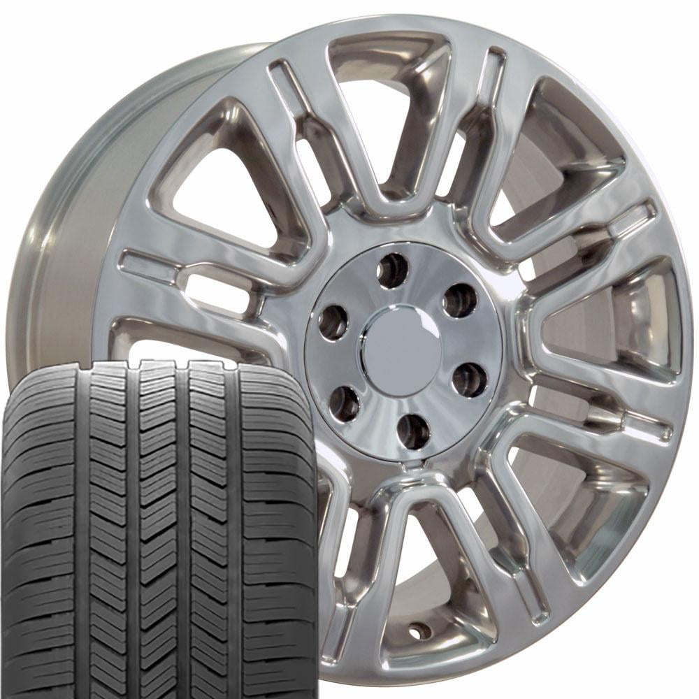 OE Wheels FR98 20 Inch Rims and Tires Fit Expedition Style 6x135 20x8.5 ...