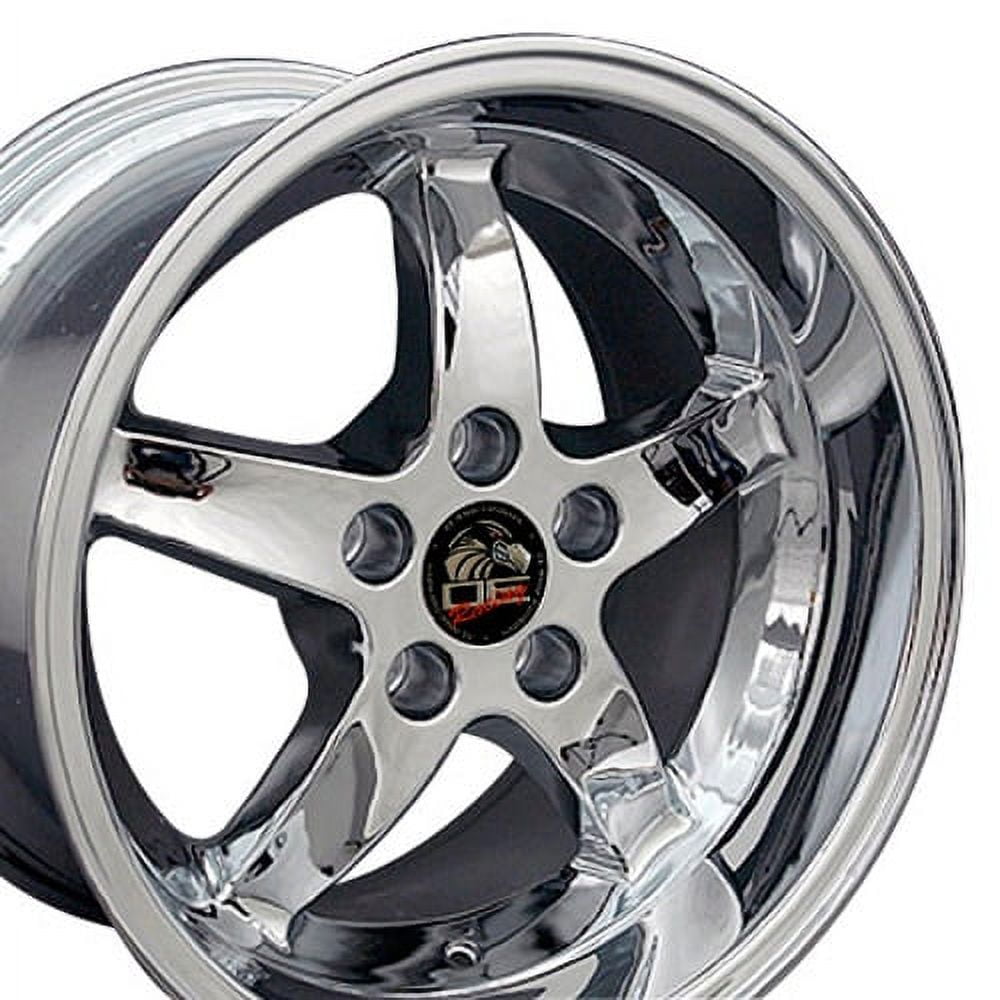 OE Wheels LLC 17 inch Rim Fits 5x114.3 Mustang Cobra R FR04B 17x10.5 ...
