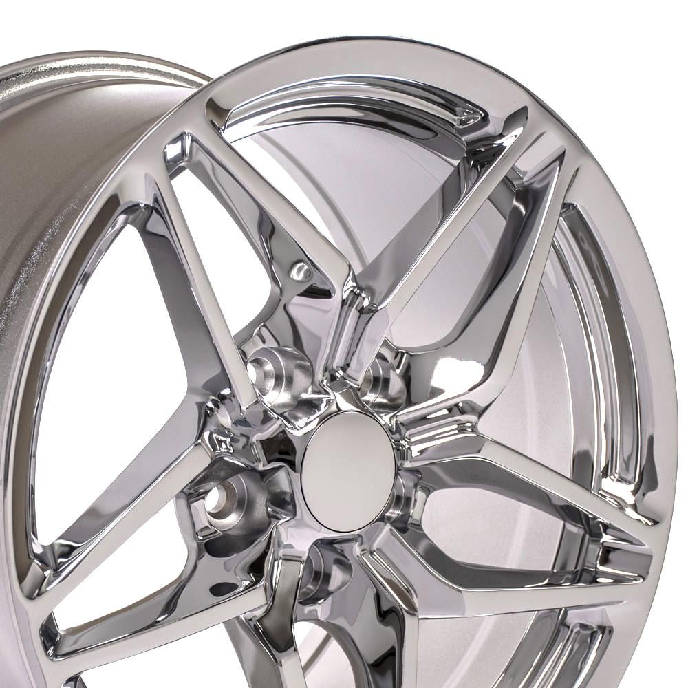 OE Wheels LLC 18 inch Rims Fits Corvette Camaro Pontiac TransAm C7 ZR1 ...